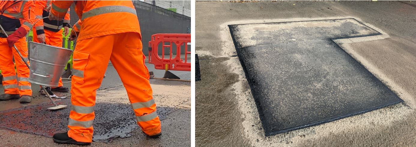 How recycling your old car tyres helps to repair potholes - OUTCO